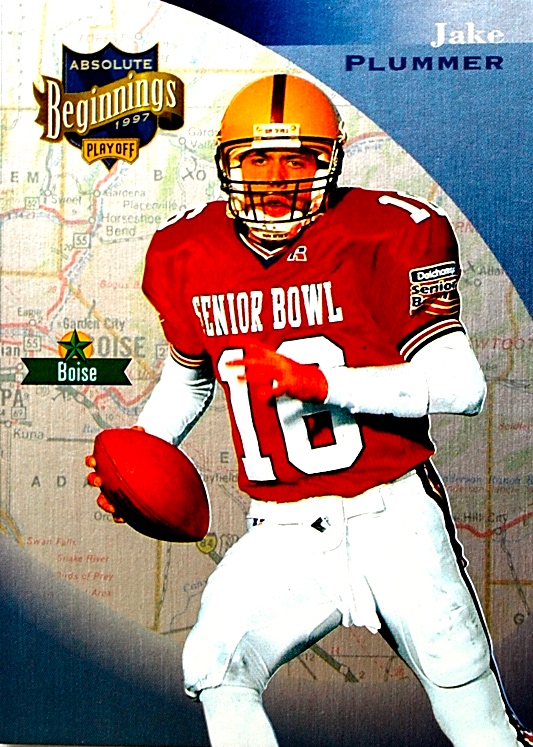 JAKE PLUMMER ~ 1997 ABSOLUTE ~ ROOKIE CARD ~ SENIOR BOWL~ ARIZONA ...