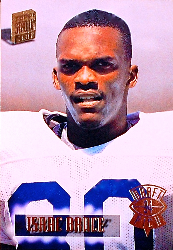 ISAAC BRUCE ~ 1994 STADIUM ~ ROOKIE CARD ~ | Property Room