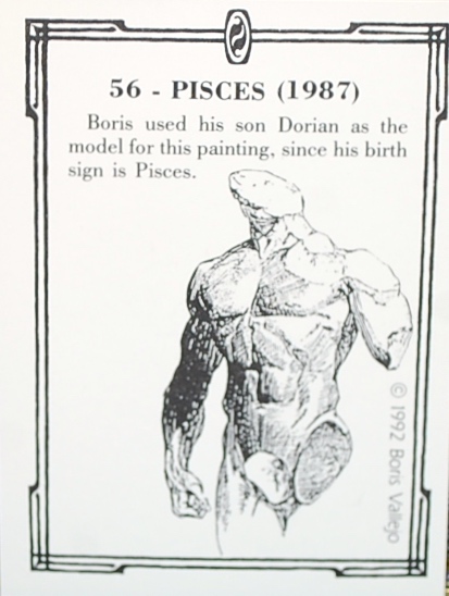 ARTIST BORIS VALLEJO ~ "PISCES" ~ 1992 BORIS VALLEJO ~ (1987) - 56 ...