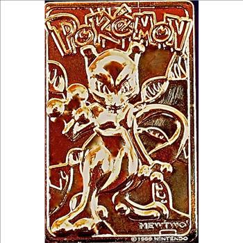 POKEMON ~ #150 MEWTWO ~ 23 KARAT GOLD PLATED. ~ | Property Room