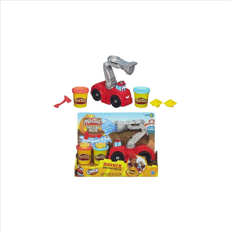 Brand New! Play-Doh Diggin' Rigs Boomer the Fire Truck | Property Room
