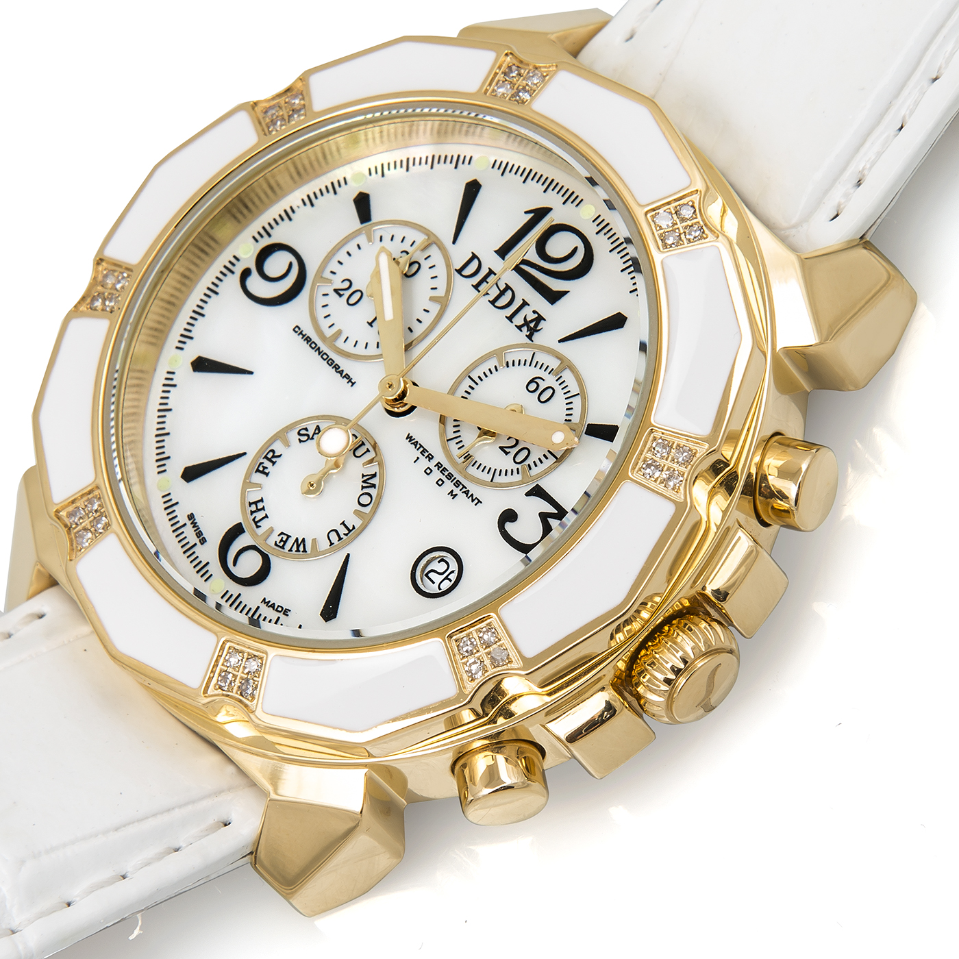 DEDIA Lily M Ladies Diamond Watch (Brand New) Retails at $1,800.00 ...