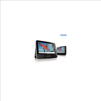 Philips 9" LCD Dual-Screen Portable DVD Player | Property Room