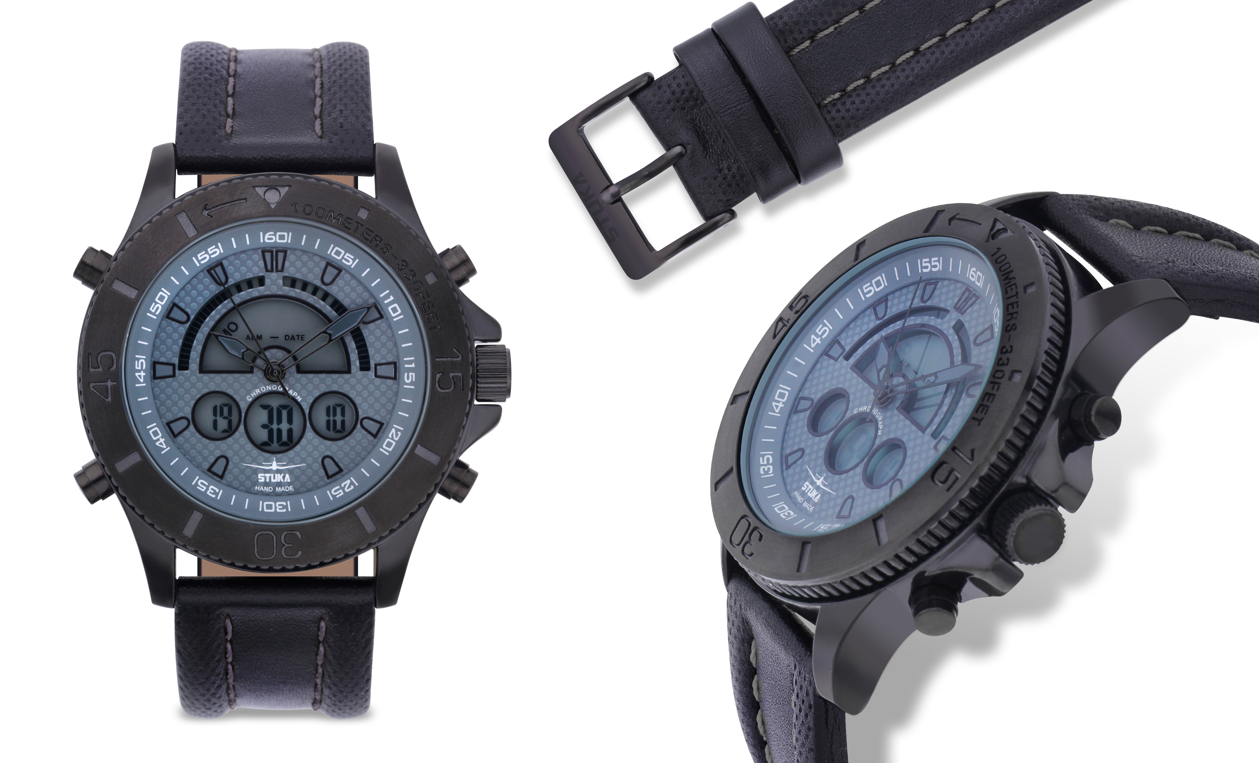 Stuka Ana-Digi Diver Mens Watch | Property Room