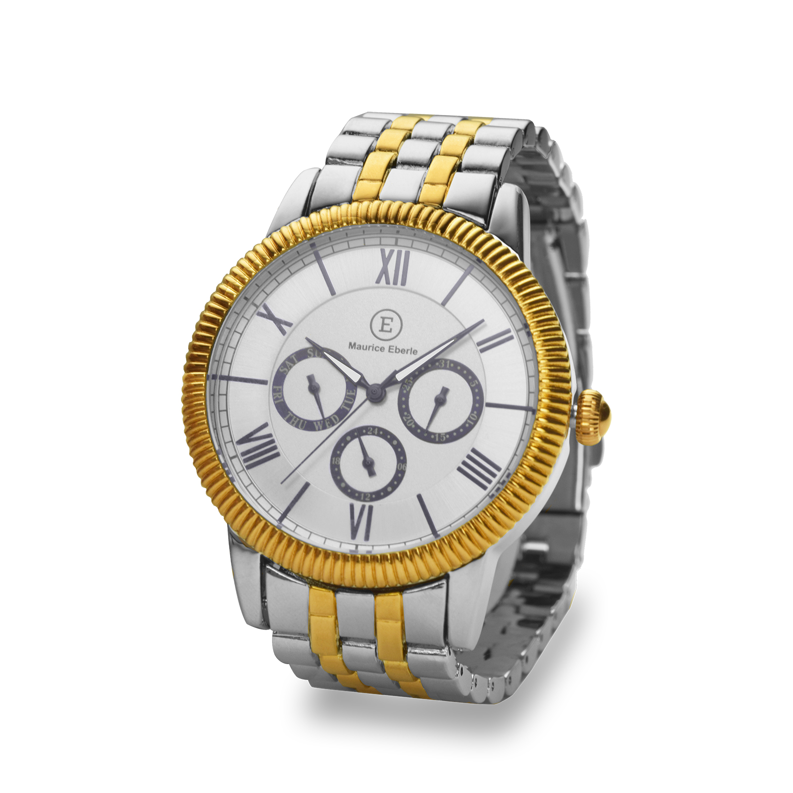 Two Tone Silver And Gold Men's Watch | Property Room