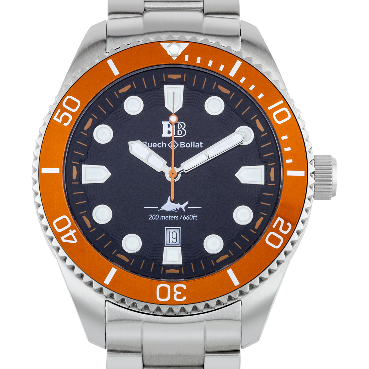 Buech & Boilat Thresher Men's Swiss Diver Watch | Property Room