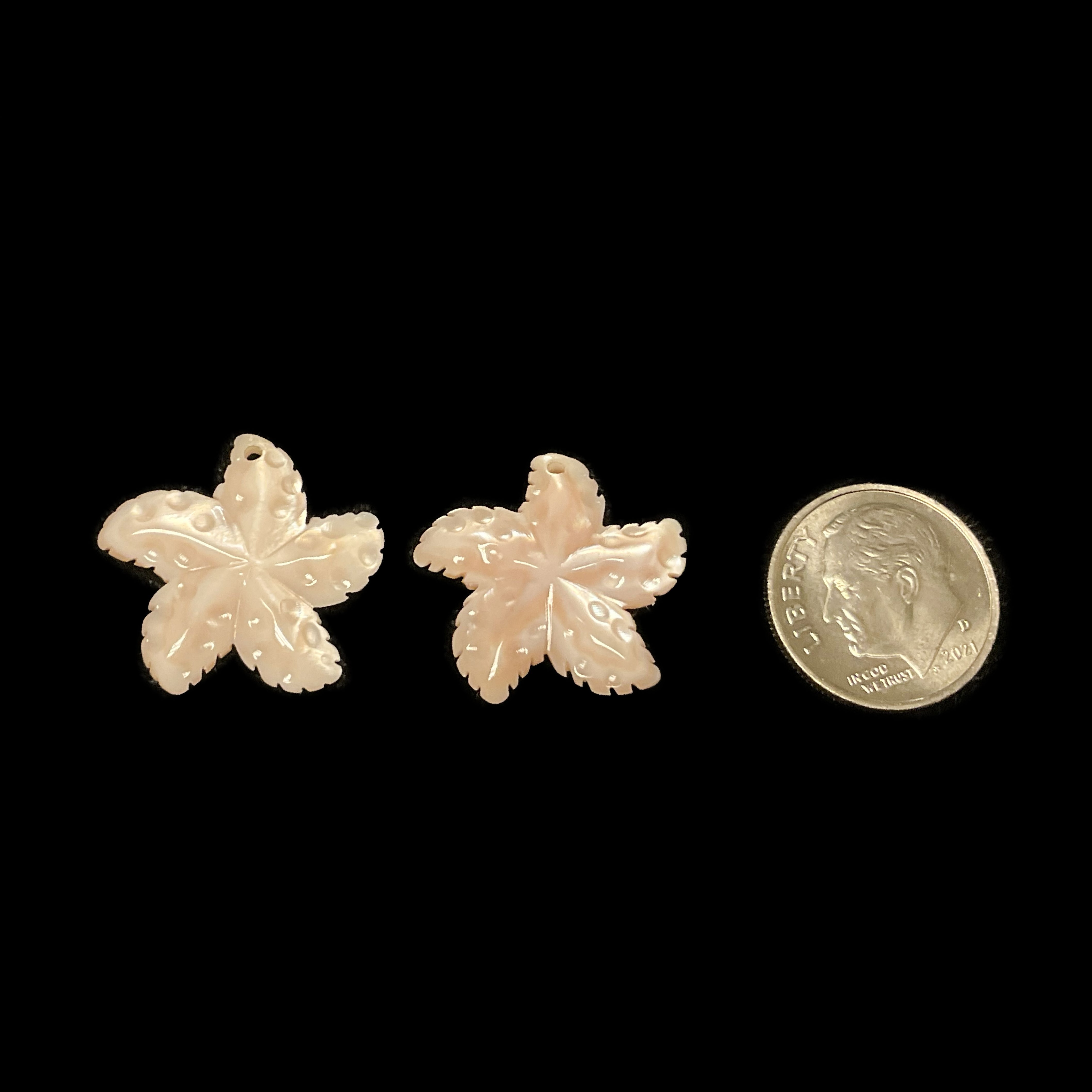 Mother of Pearl Sea Life Starfish Loose Stones | Property Room