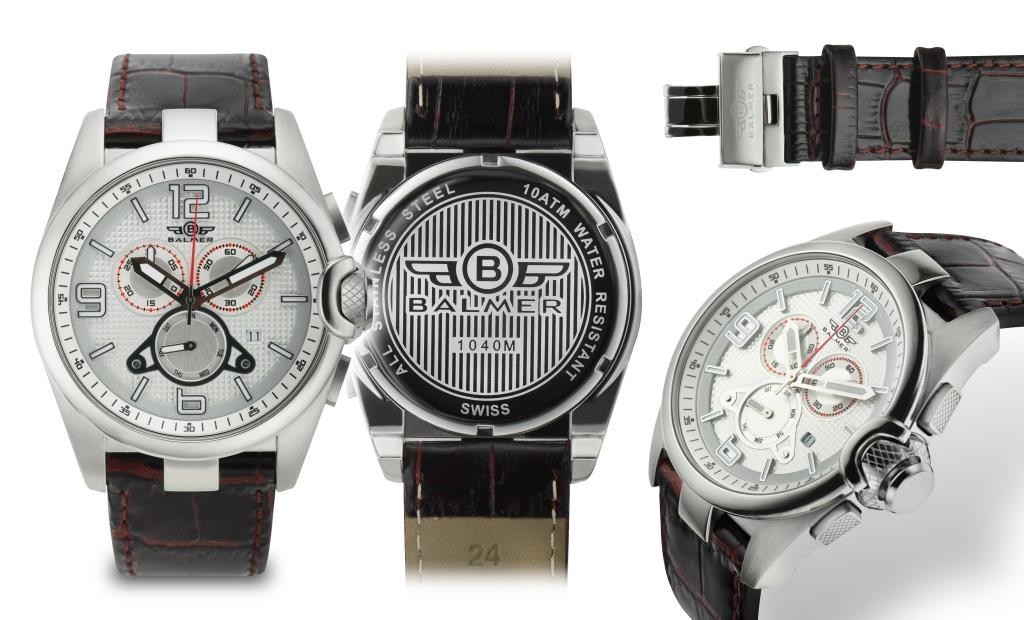 Balmer Swiss Made Chronograph Veyron Mens Watch | Property Room