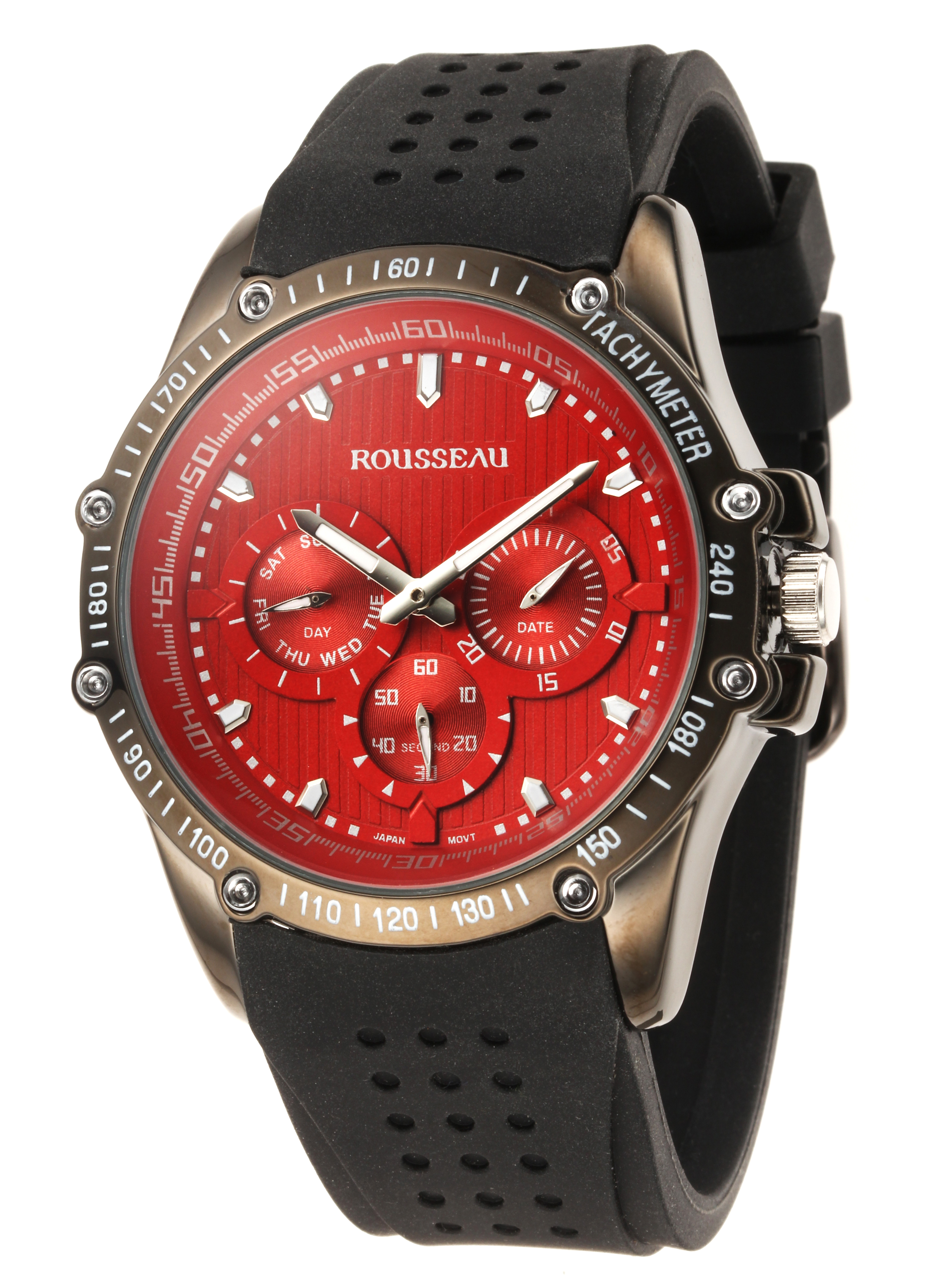 ROUSSEAU BAER MENS MULTI-FUNCTION WATCH | Property Room