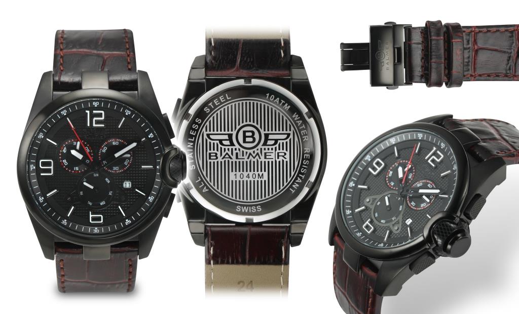 Balmer Swiss Made Chronograph Veyron Mens Watch | Property Room