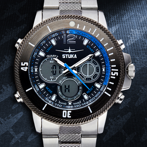 Stuka Ana-Digi Chronograph Mens Watch | Property Room