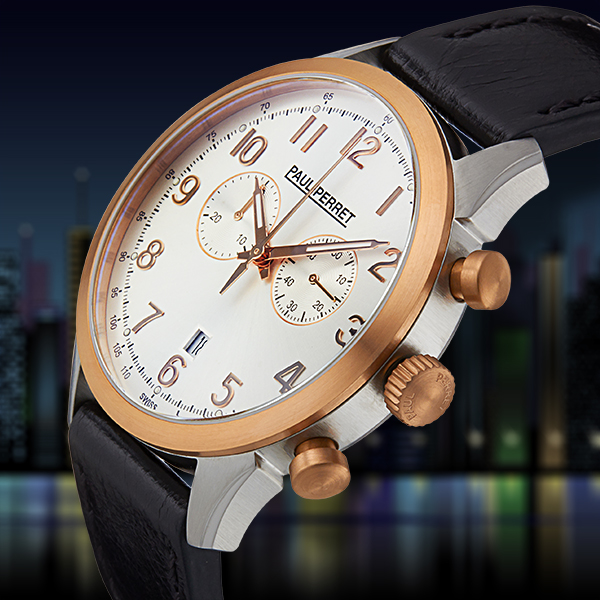 Paul Perret Swiss Chronograph Bosco Mens Watch | Property Room