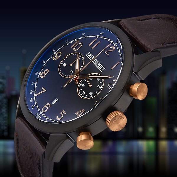 Paul Perret Swiss Chronograph Bosco Mens Watch | Property Room