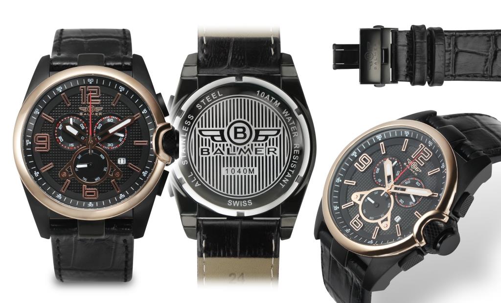 Balmer Swiss Made Chronograph Veyron Mens Watch | Property Room
