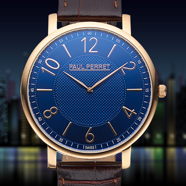 Paul Perret Swiss Leon Mens Watch | Property Room