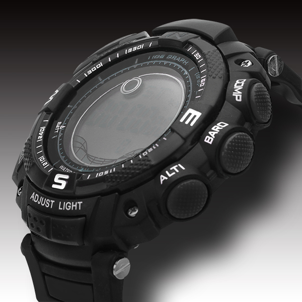Geneva Platinum Marathon Digital Mens Watch | Property Room