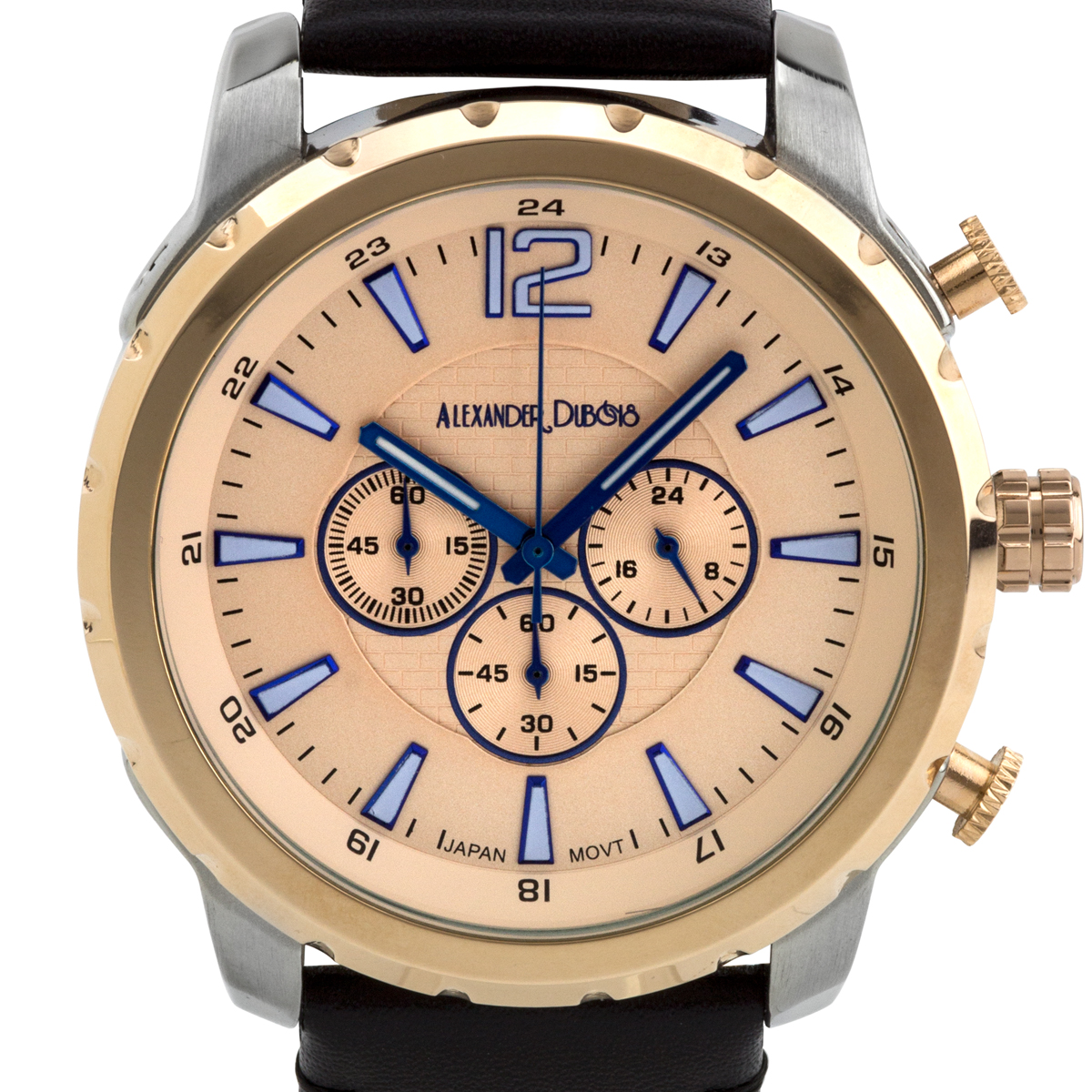 Alexander Dubois Margaux Men's Watch Multi-Textured and Layered Dial ...