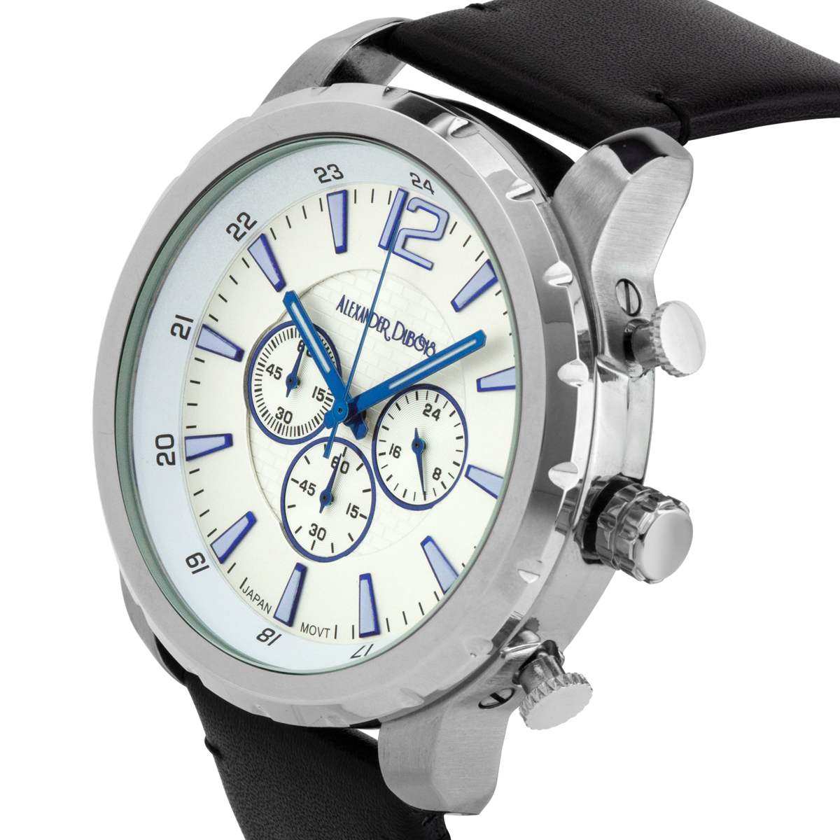 Alexander Dubois Margaux Men's Watch Multi-Textured and Layered Dial ...