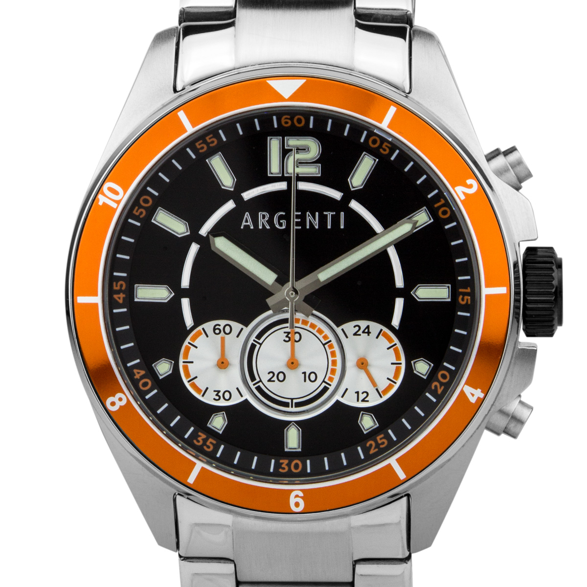 Argenti Atelier Men's Racing Style Chronograph Watch. Miyota JS50 ...
