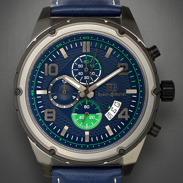Buech & Boilat Devon Chronograph Mens Watch | Property Room