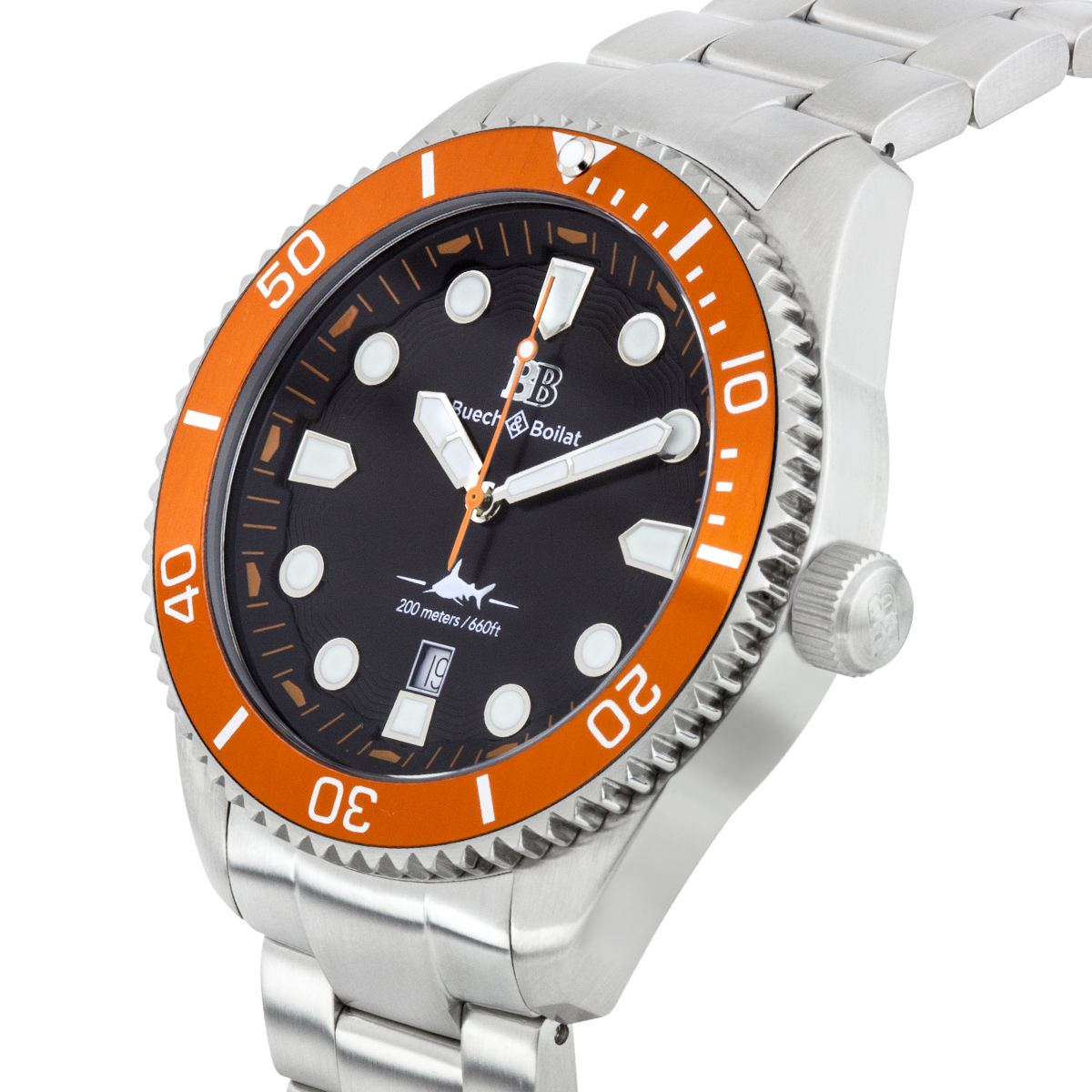 Buech & Boilat Thresher Men's Swiss Diver Watch | Property Room