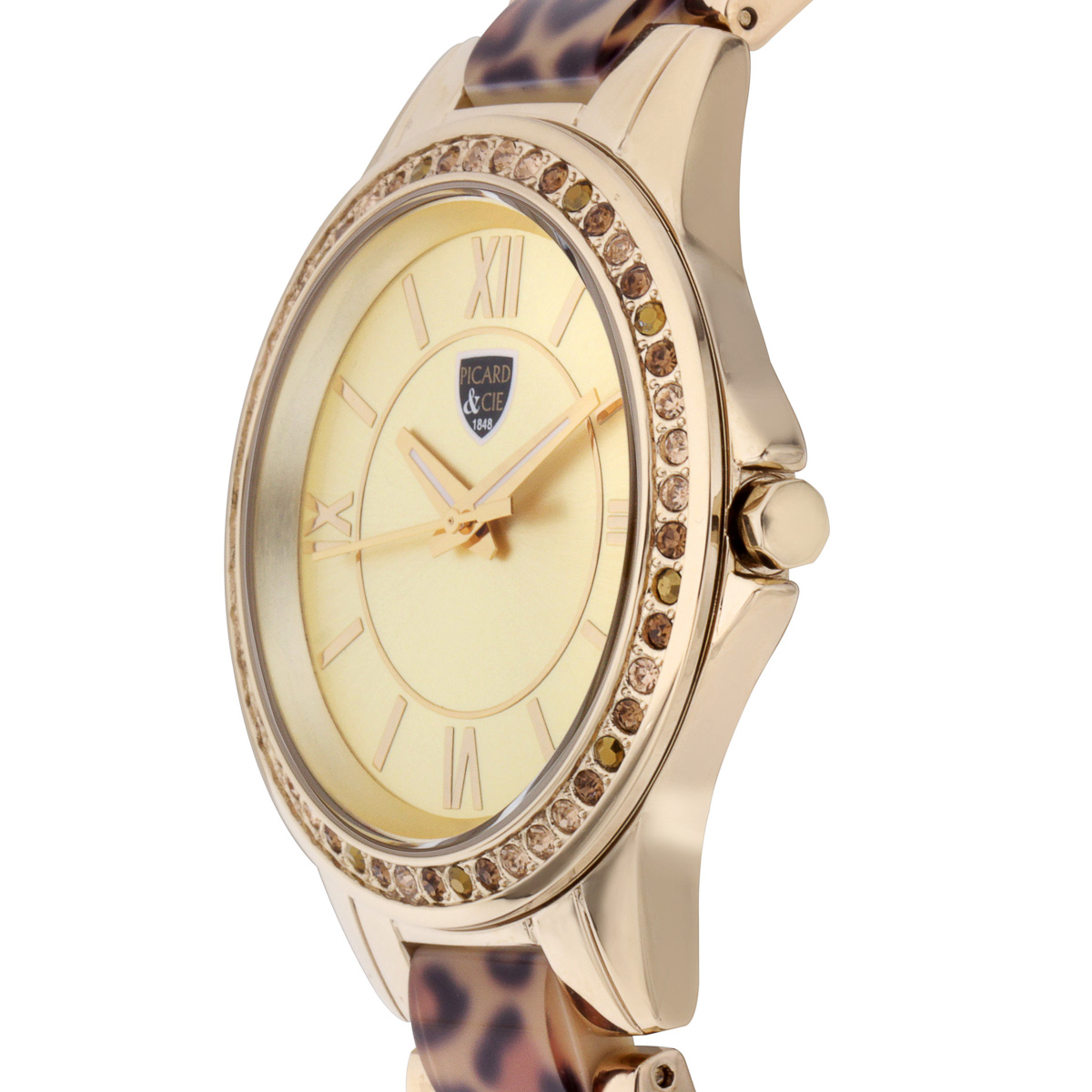 Casual Leopard Print Link Ladies Watch | Property Room