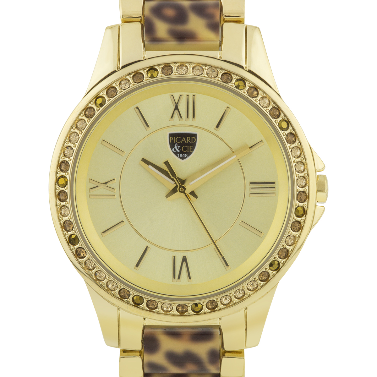 Casual Leopard Print Link Ladies Watch | Property Room