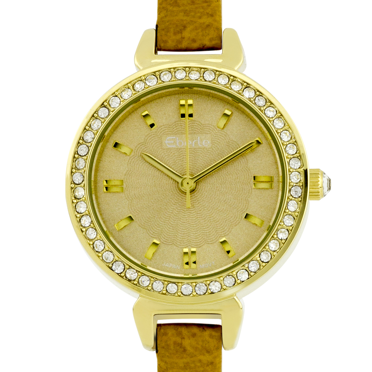 Classic Crystal Studded Bezel Ladies Watch | Property Room