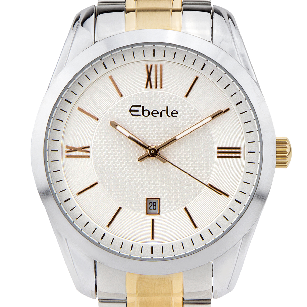 Eberle Dormer Men's classic dress watch, vintage style dial, Miyota ...