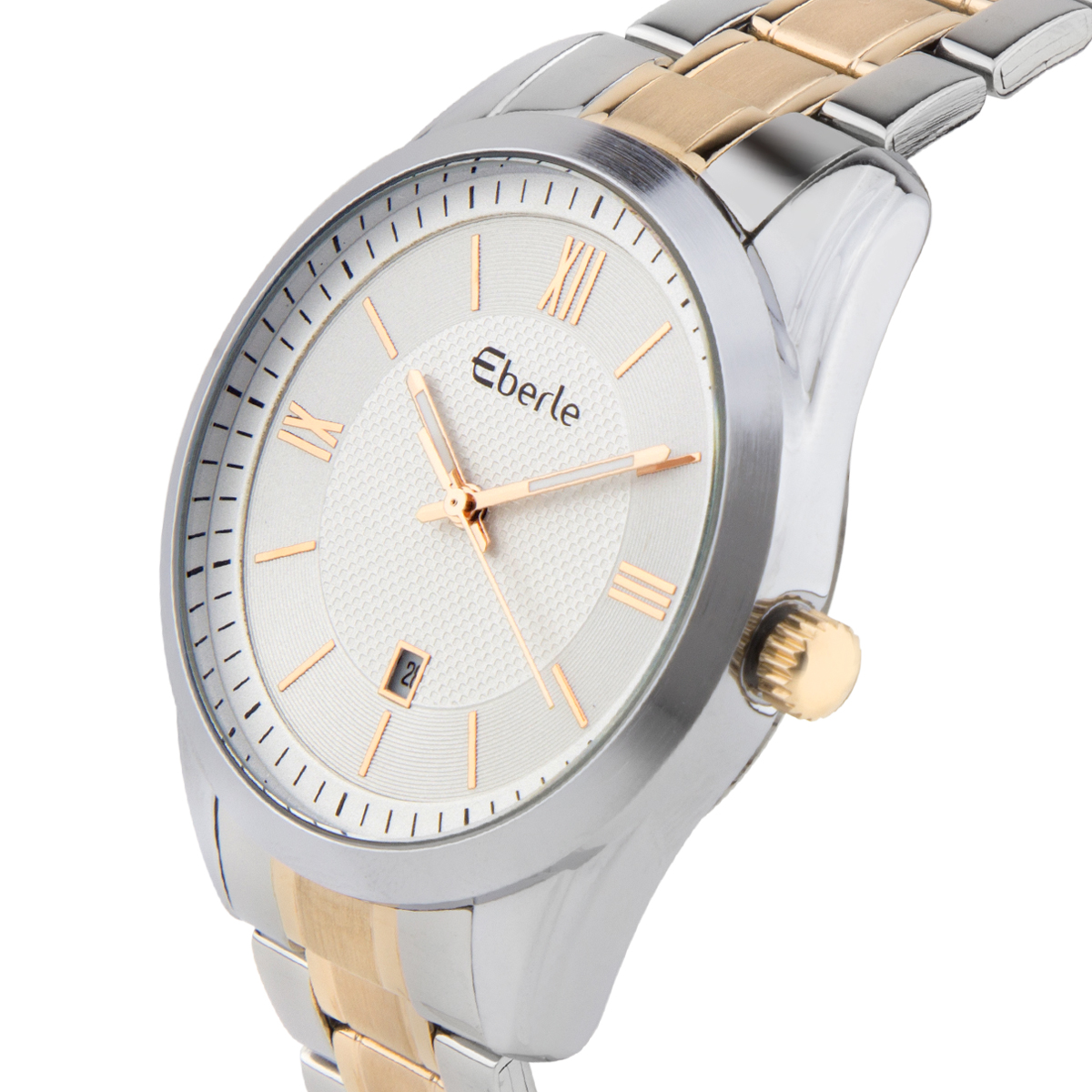 Eberle Dormer Men's classic dress watch, vintage style dial, Miyota ...