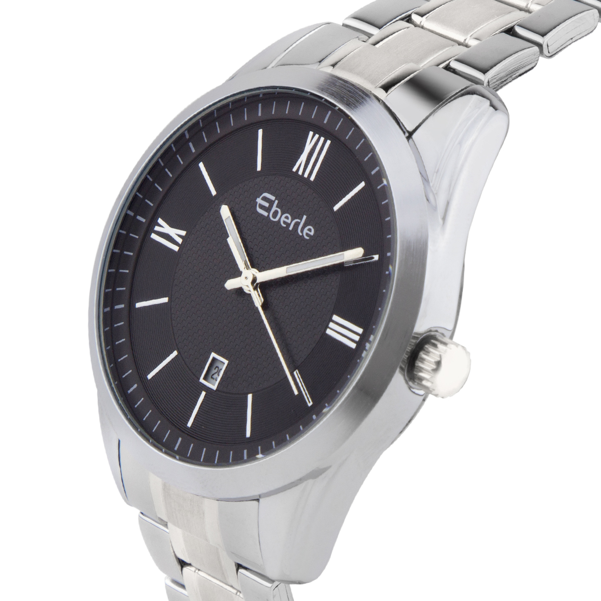 Eberle Dormer Men's classic dress watch, vintage style dial, Miyota ...