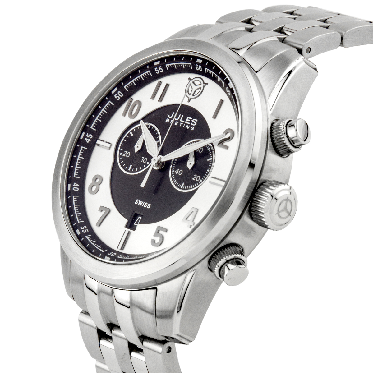 Jules Breting Geidi Prime men's Swiss quartz chronograph, sapphire ...