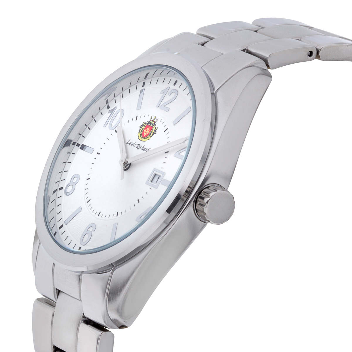 Louis Richard Carlisle Men's Watch Textured Dial Design | Property Room