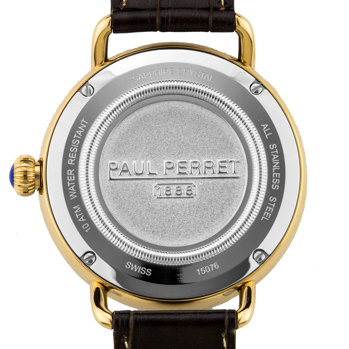 Paul Perret Dumas Men’s Swiss quartz, Sapphire crystal, Superluminova ...