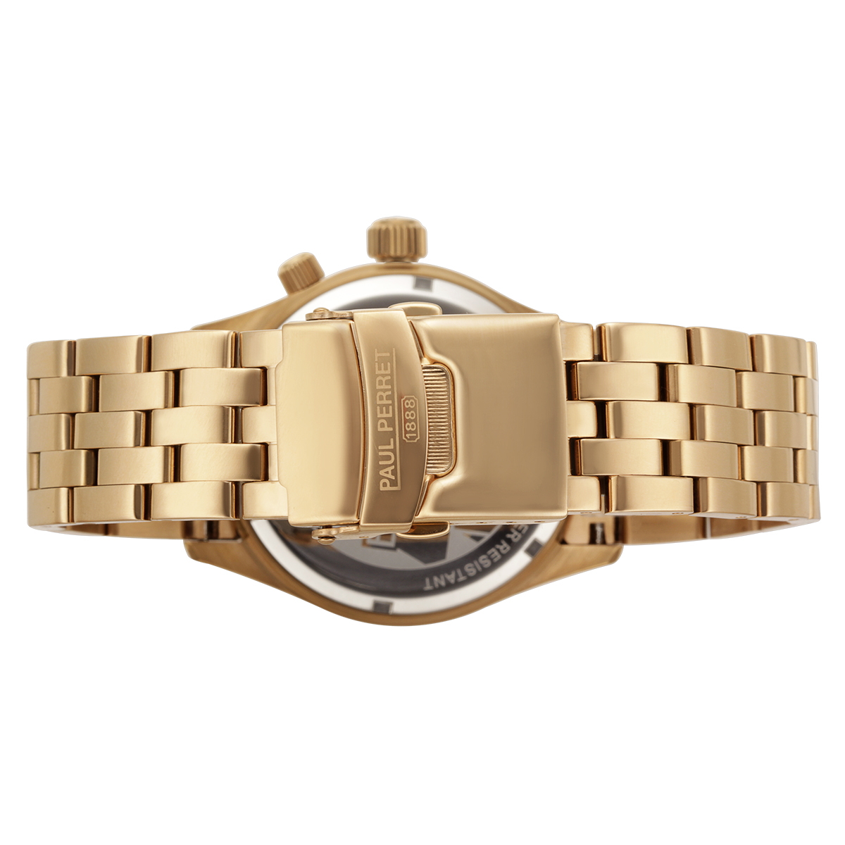 Paul Perret Musset Swiss Quartz Men's Watch Multi-Textured Dial ...