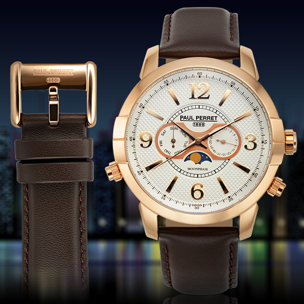 Paul Perret Swiss Anatole Mens Watch | Property Room