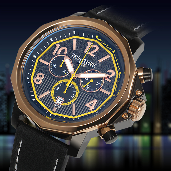 Paul Perret Swiss Chronograph Voltaire Mens Watch | Property Room