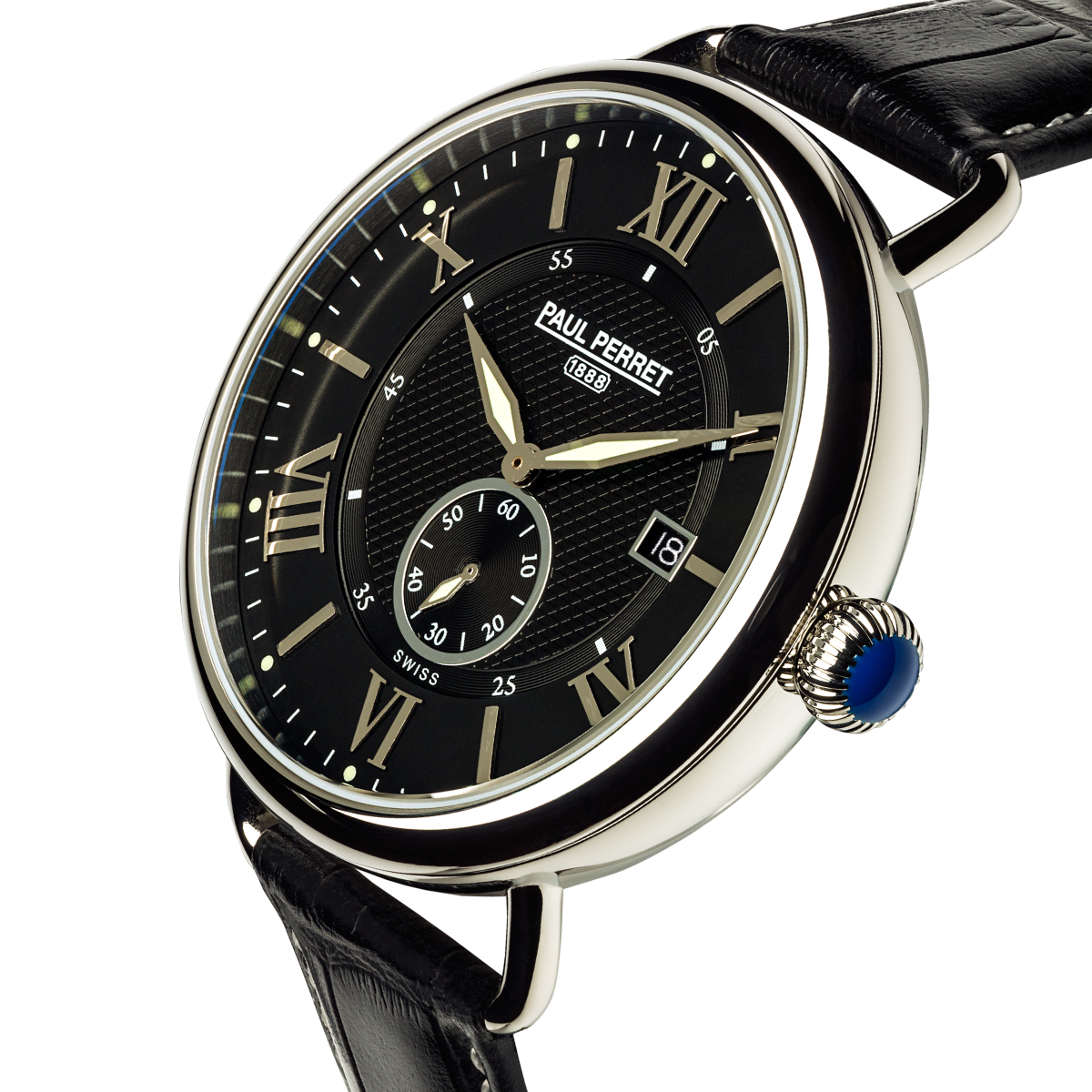 Paul Perret Swiss Dumas Men's Watch | Property Room