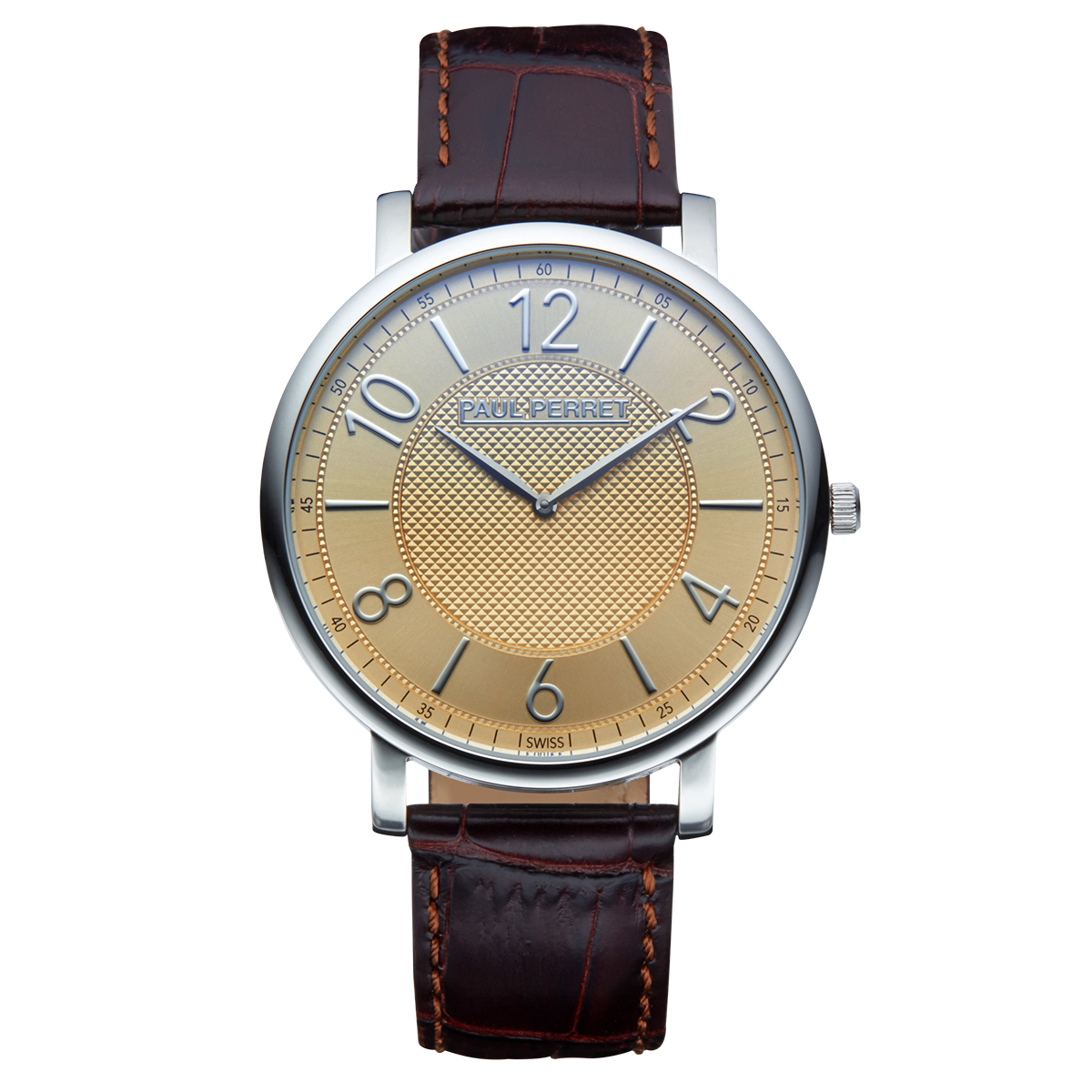 Paul Perret Swiss Leon Mens Watch | Property Room