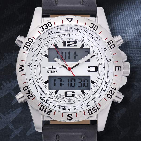 Stuka Ana-Digi Aviator Men's Watch | Property Room