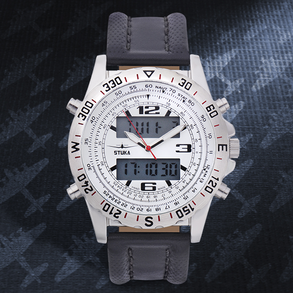 Stuka Ana-Digi Aviator Men's Watch | Property Room