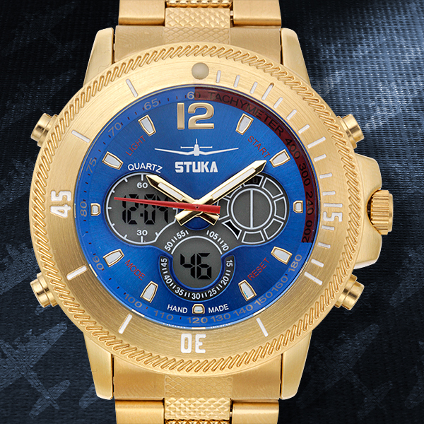 Stuka Ana-Digi Chronograph SR-71 Mens Watch | Property Room