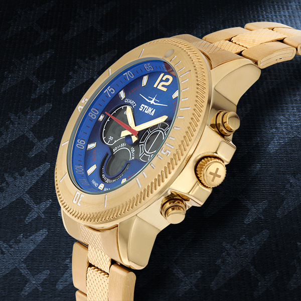 Stuka Ana-Digi Chronograph SR-71 Mens Watch | Property Room