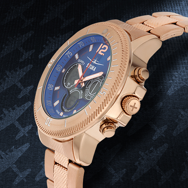 Stuka Ana-Digi Chronograph SR-71 Mens Watch | Property Room