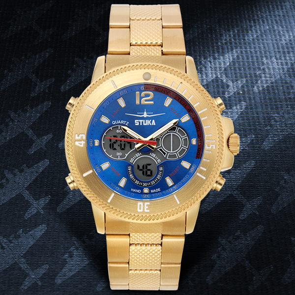 Stuka Ana-Digi Chronograph SR-71 Mens Watch | Property Room