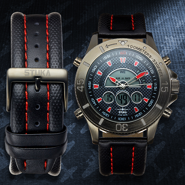 Stuka Ana-Digi Diver Mens Watch | Property Room