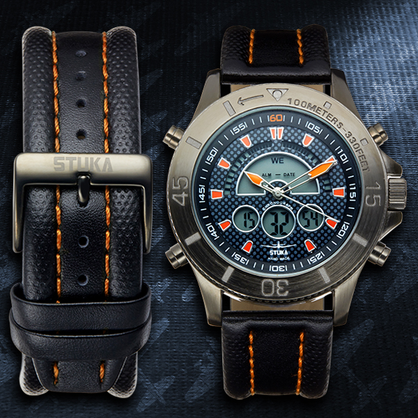 Stuka Ana-Digi Diver Mens Watch | Property Room