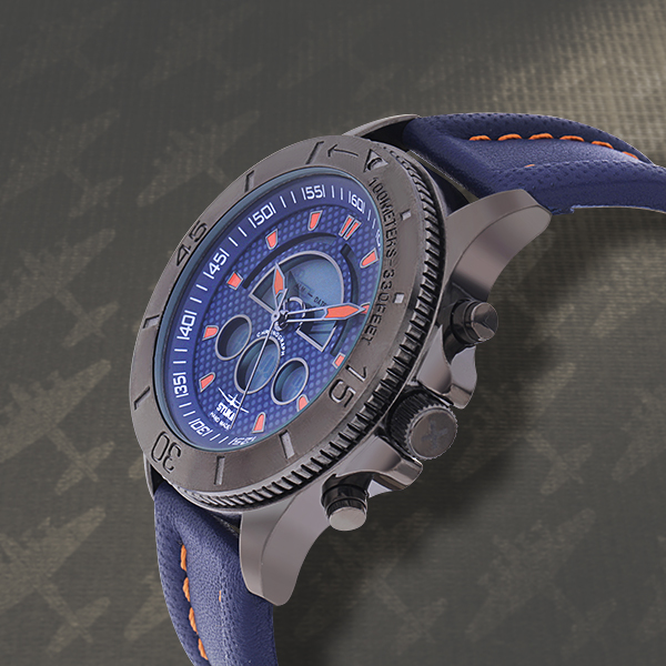 Stuka Diver Mens Ana-Digi Watch | Property Room