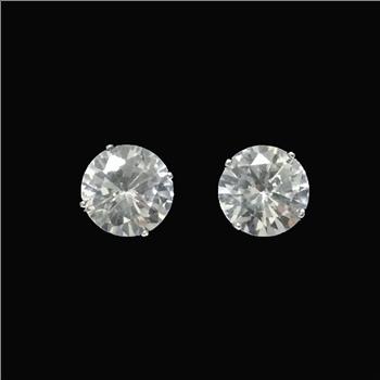 Sterling Silver 7mm Round Stud Earrings | Property Room