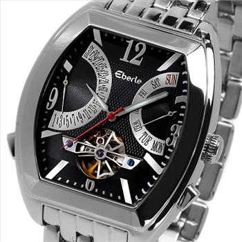 Eberle Gents Acropolis Automatic Retrograde Multi-Function Stainless ...